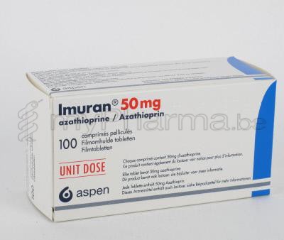 : Home > Zoek op actief bestanddeel - A - Azathioprine - IMURAN 50 MG ...