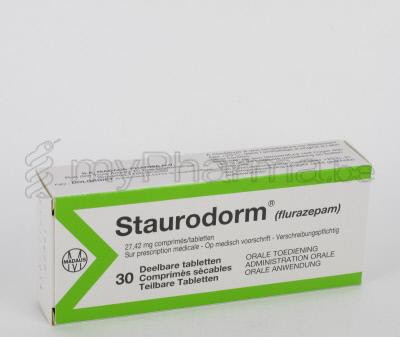 : Home > STAURODORM 27 MG 30 TABL