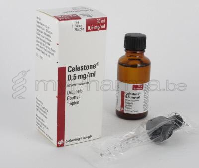 : Home > CELESTONE 0,5MG/1ML 30 ML DRUPPELS