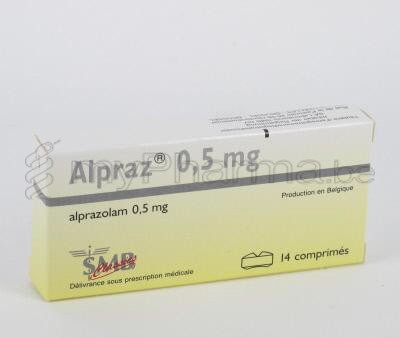 : Home > Zoek op actief bestanddeel - A - Alprazolam