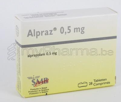 : Home > Zoek op actief bestanddeel - A - Alprazolam