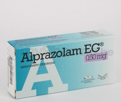 : Home > Zoek op actief bestanddeel - A - Alprazolam