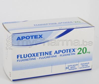 Apotheek Herbots BVBA : Zoek op actief bestanddeel - F - Fluoxetine