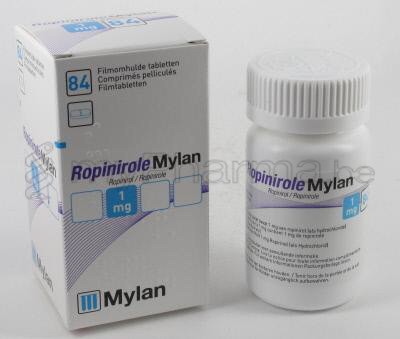 : Home > Zoek op actief bestanddeel - R - Ropinirol