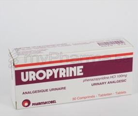 : Home > UROPYRINE 100 MG 30 TABL